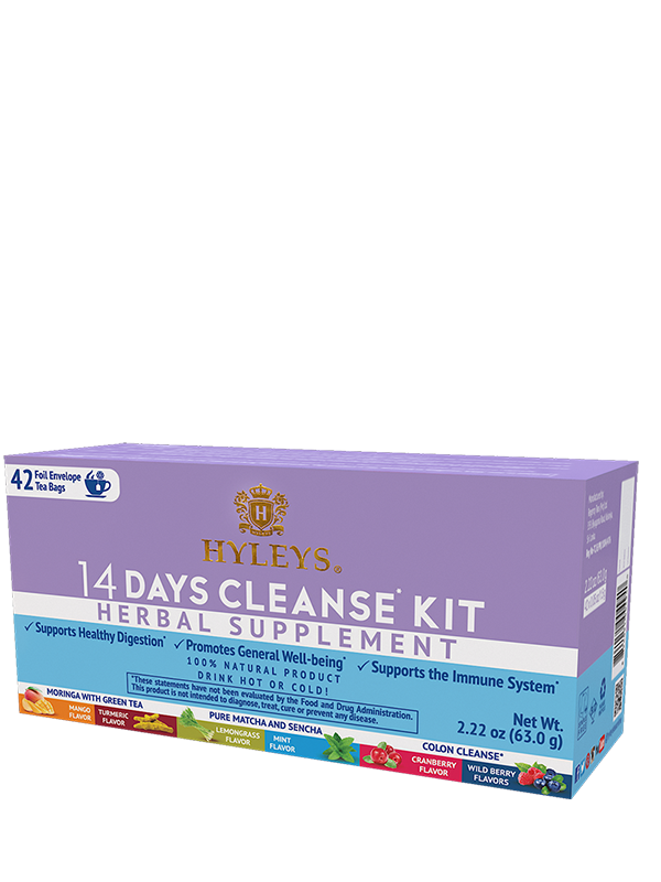 14 DAYS CLEANSE KIT – 42 FOIL ENVELOPE TEA BAGS – Regency Teas (PVT) LTD