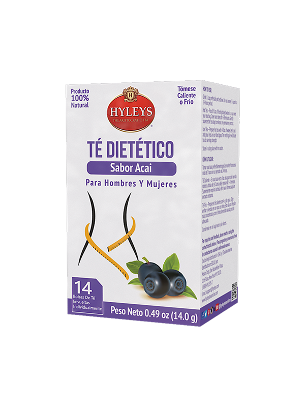 DIETER’S TEA ACAI BERRY FLAVOR – 14 INDIVIDUALLY WRAPPED TEA BAGS ...
