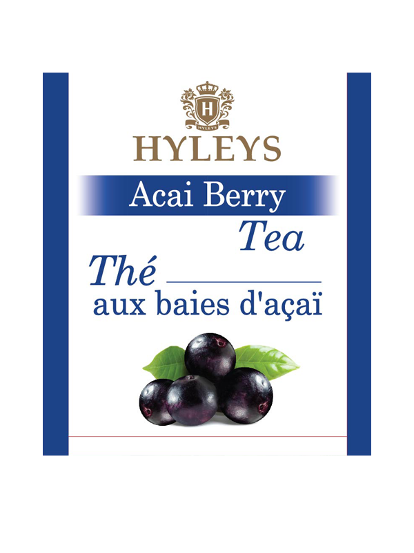 ACAI BERRY TEA – 25 FOIL ENVELOPE TEA BAGS – Regency Teas (PVT) LTD