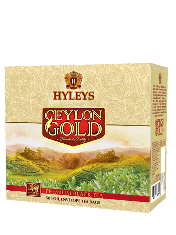 PREMIUM BLACK TEA – 50 FOIL ENVELOPE TEA BAGS – Regency Teas (PVT) LTD