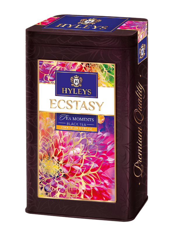 ECSTASY BLACK TEA CHOCOLATE & CREAM – 80G LOOSE TEA TIN – Regency Teas ...