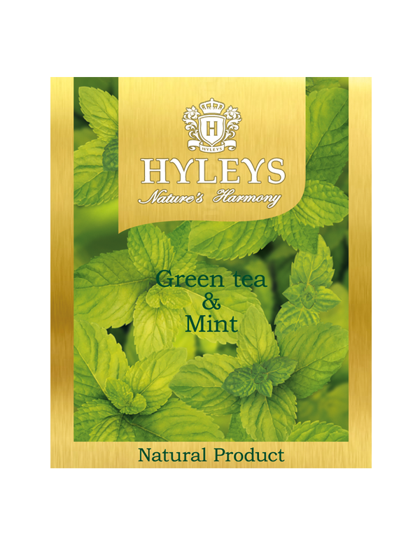 GREEN TEA WITH MINT – 25 FOIL ENVELOPE TEA BAGS – Regency Teas (PVT) LTD