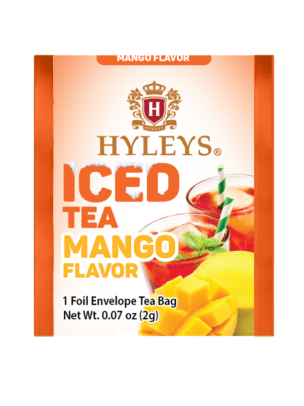 ICED TEA MANGO FLAVOR – 20 INDIVIDUALLY WRAPPED TEA BAGS – Regency Teas ...