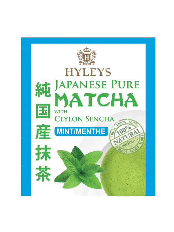 JAPANESE PURE MATCHA AND CEYLON SENCHA WITH MINT 18315 – 25 FOIL ...