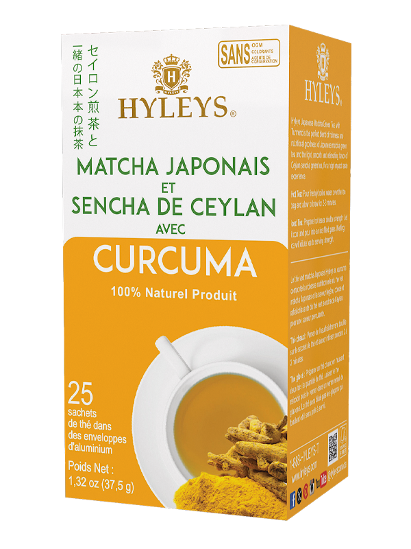 JAPANESE PURE MATCHA AND CEYLON SENCHA WITH TURMERIC 18322 – 25 FOIL ...
