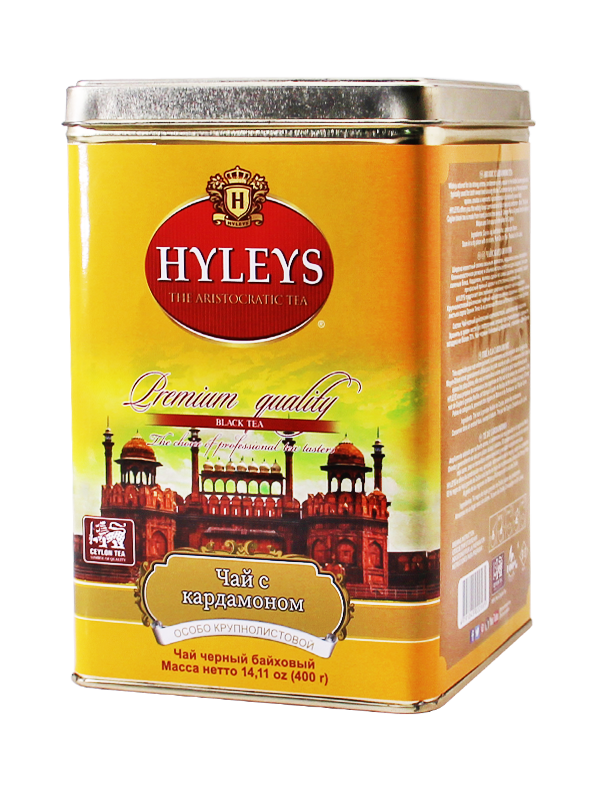 CARDAMOM TEA – 400G LOOSE TEA SLIP ON LID TIN – Regency Teas (PVT) LTD